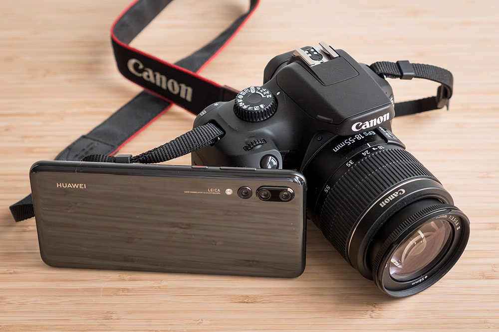 ¿Huawei P20 Pro o Canon EOS 4000D? El móvil más potente contra la ...