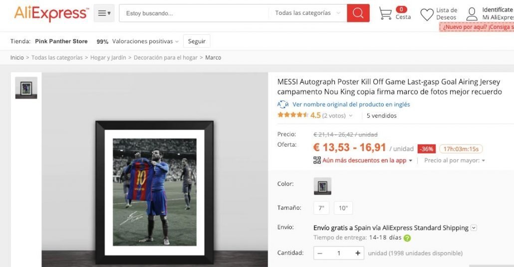 La foto de Messi que acabó en AliExpress sin pagar un duro al fotógrafo ...