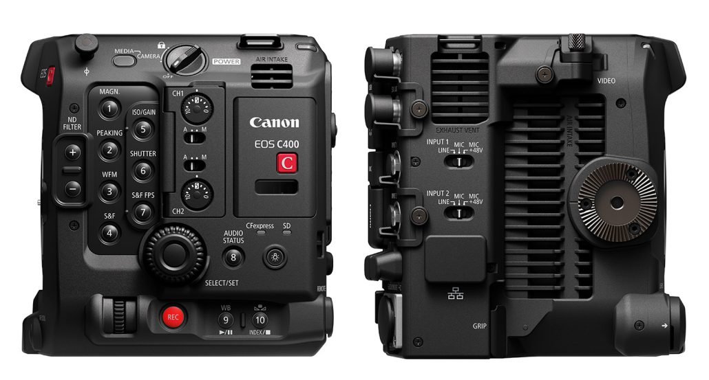 La Canon Cinema EOS C400 llega con montura RF, sensor full frame y ...
